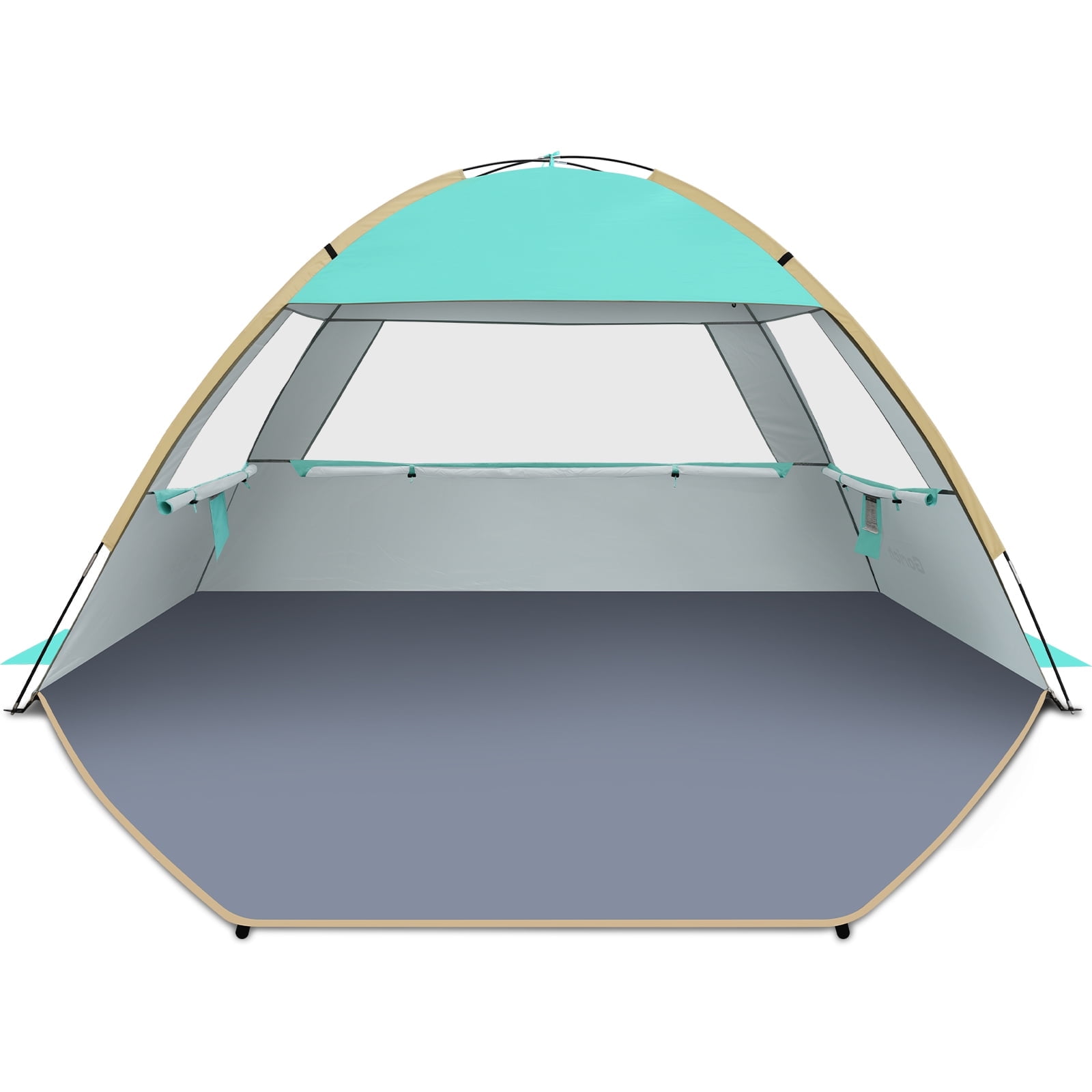 Gorich UV Sport Foldable Beach Tent, Sun Shelter for 4-5 Person ...