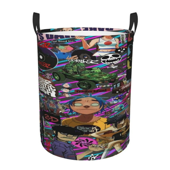 Gorill-,A2 3d Graphic Flame Laundry Basket Fire Flame Clothes Hamper ...