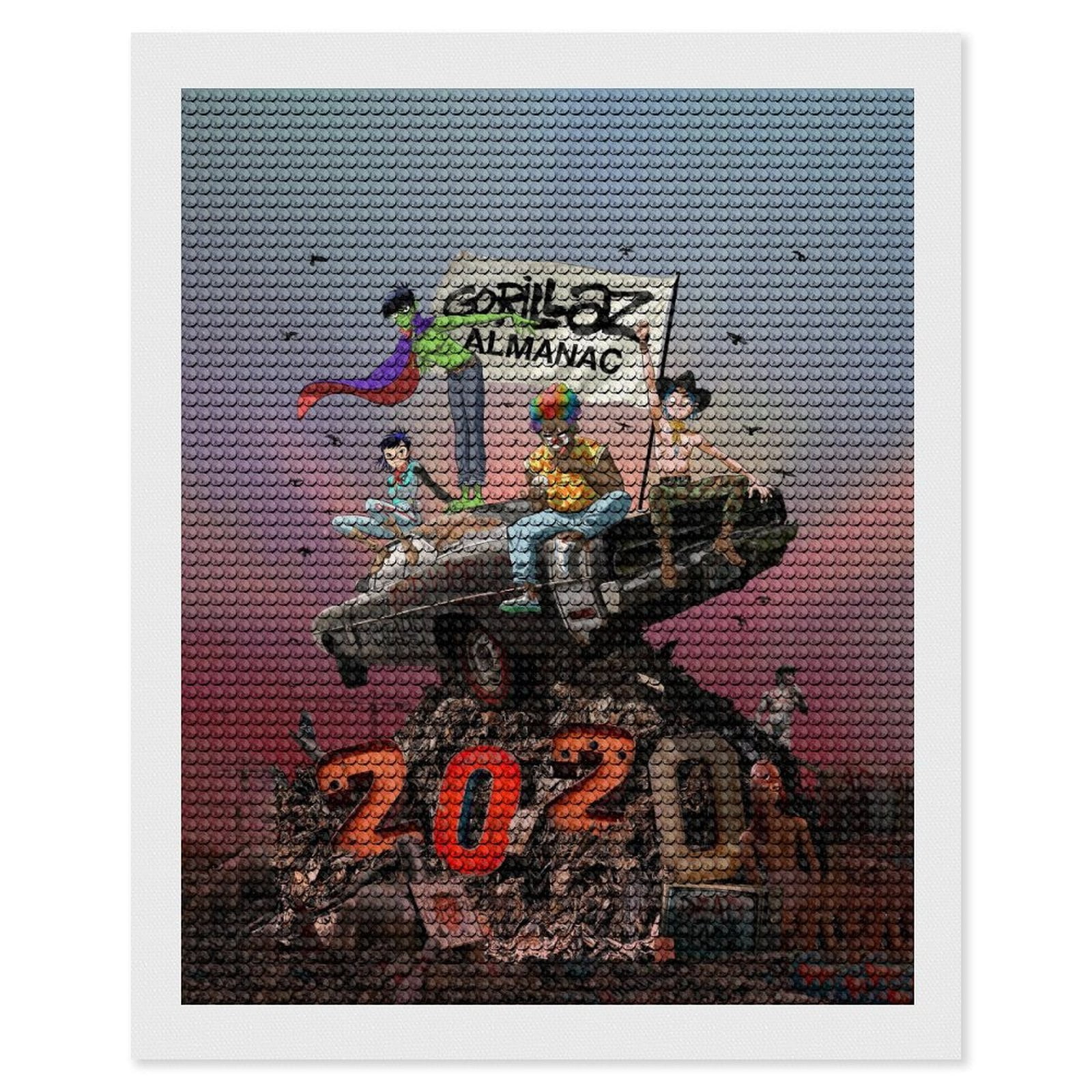 Gorill-,A2 Diamond Art Kits for Adults DIY 5D Round Full Drill Diamond ...