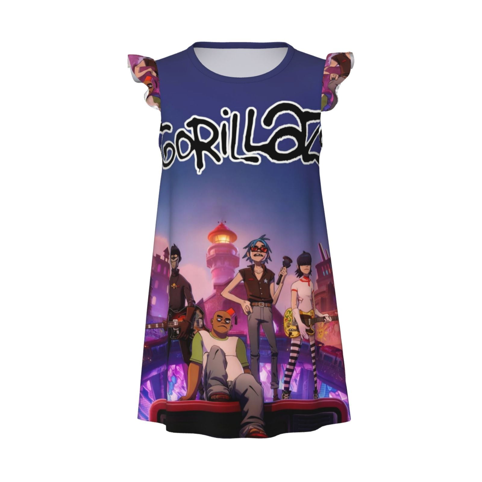 Gorill-,A2 Nightgown Princess Pajama Dresses For Sleepwear Nightie ...