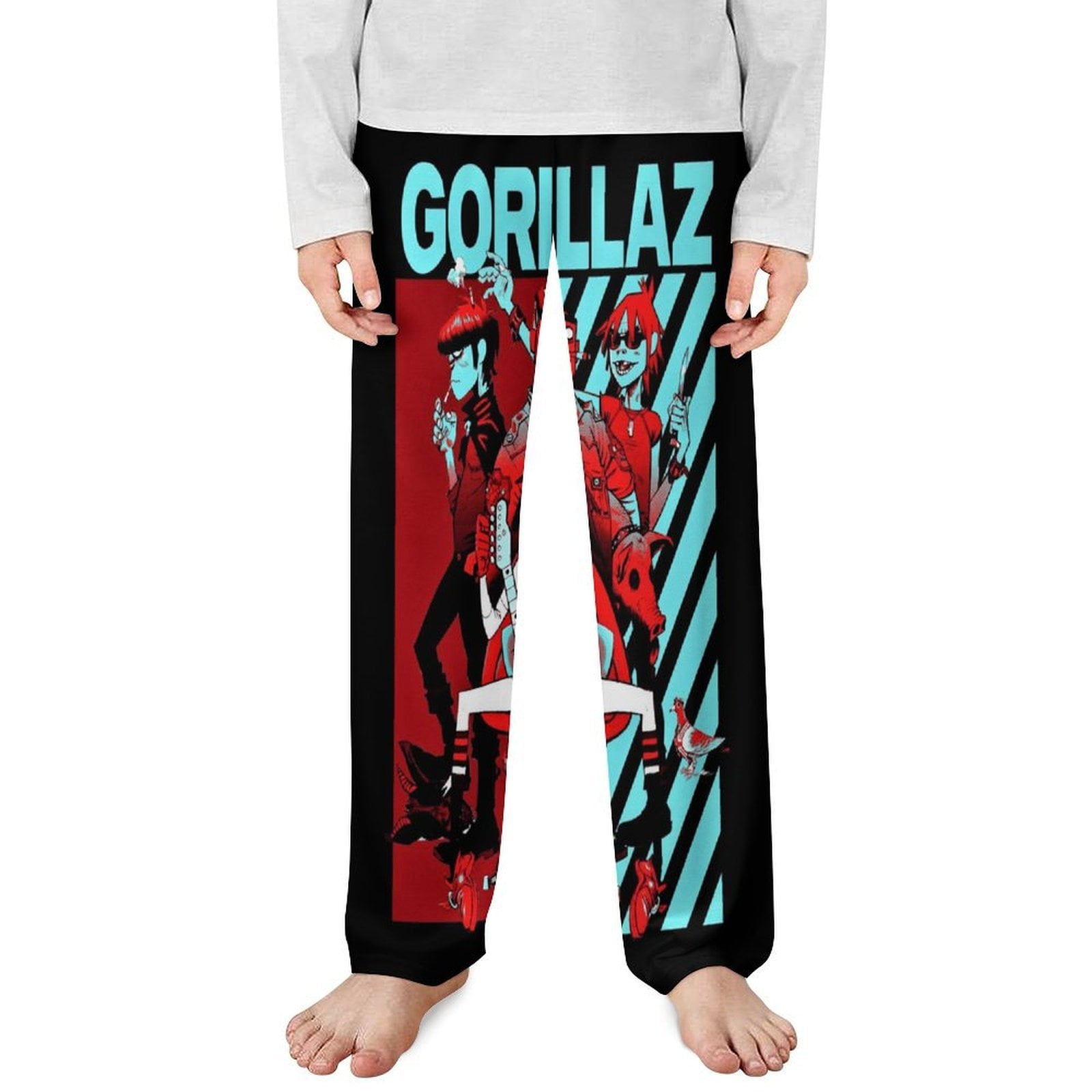 Gorill-,A2 Pajama Pants Cartoon Casual Lounge PJ Bottoms with Pockets ...