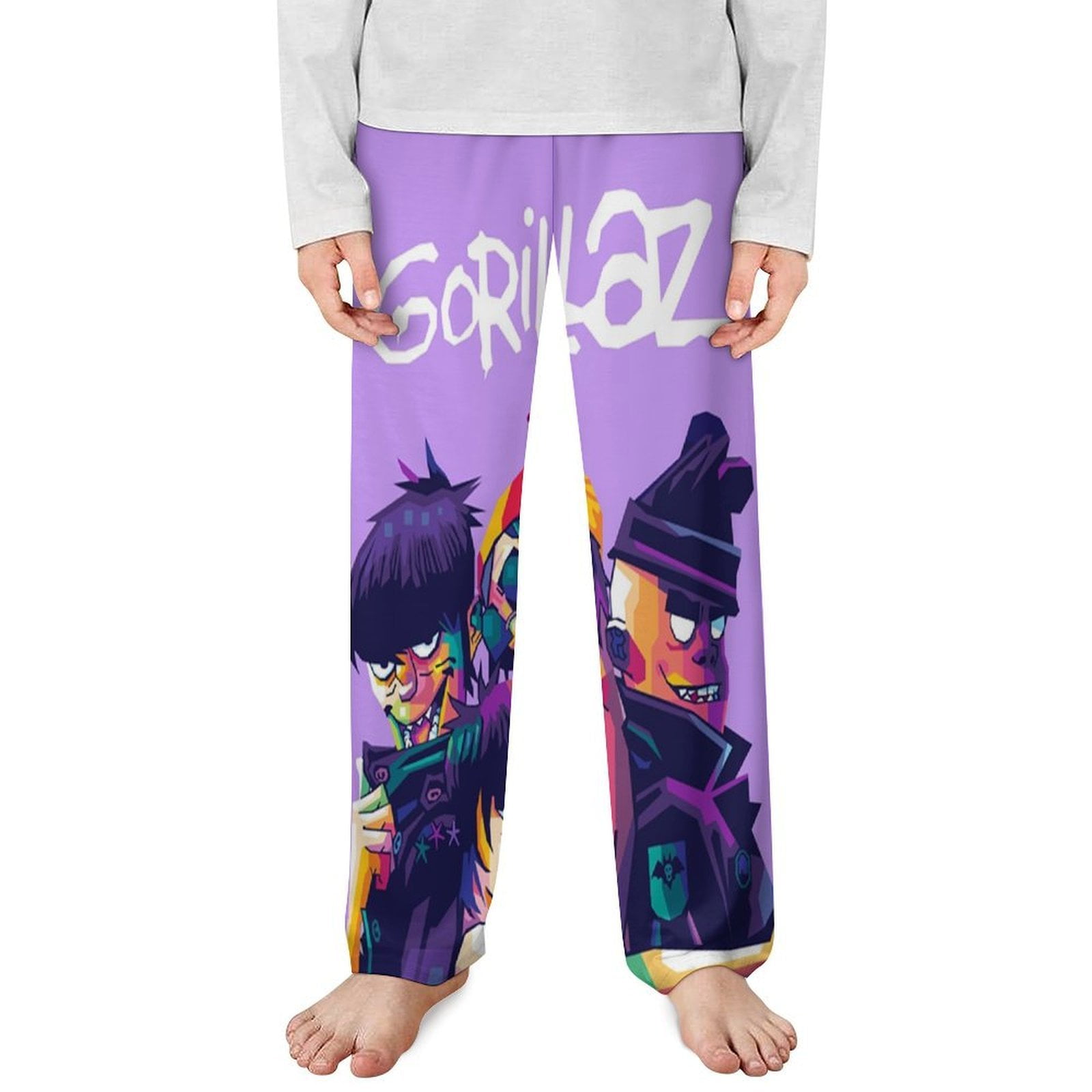 Gorill-,A2 Pajama Pants Cartoon Casual Lounge PJ Bottoms with Pockets ...