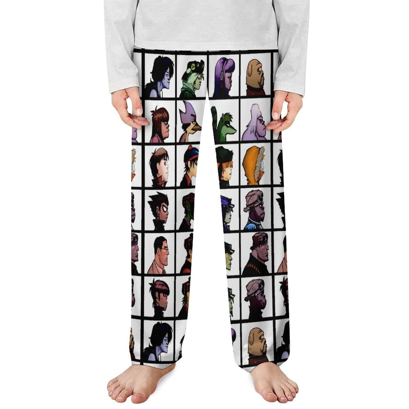 Gorill-,A2 Pajama Pants Cartoon Casual Lounge PJ Bottoms with Pockets ...
