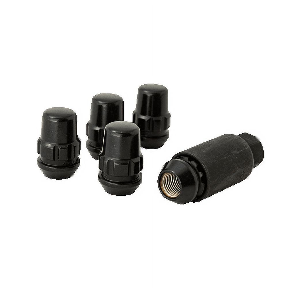 Gorilla 71481NBC5 Gorilla Lock Acorn 1/2 Blk 5Pk - Walmart.com