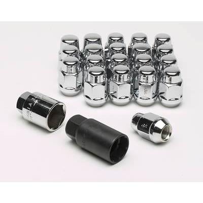 Gorilla 91783, Lug Nut And Lock System 1/2In Acorn Bulge Chrome ...