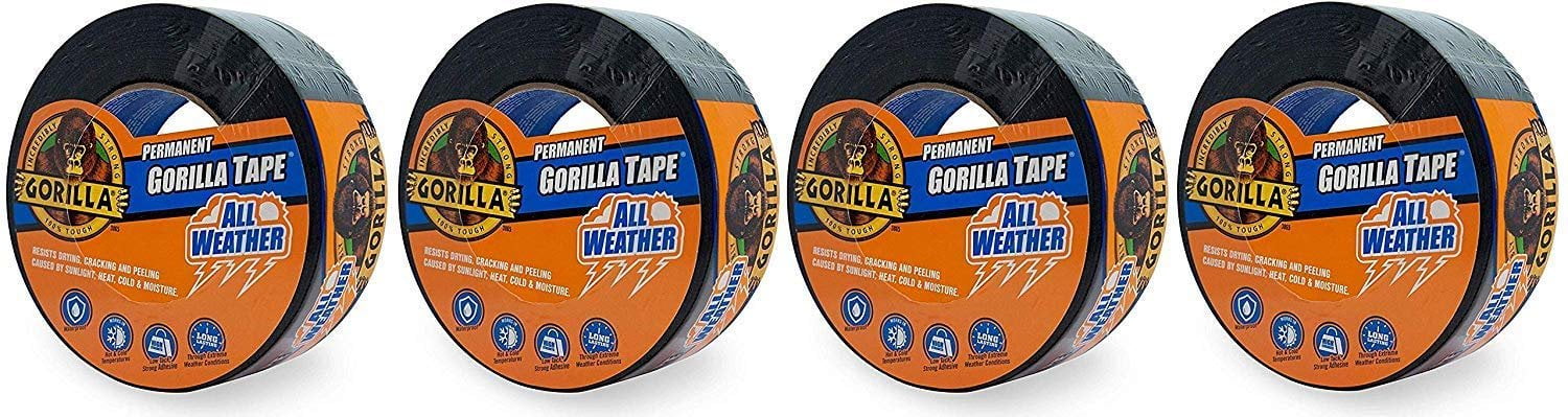 Gorilla All Weather Outdoor Waterproof Duct Tape, UV and Temperature ...