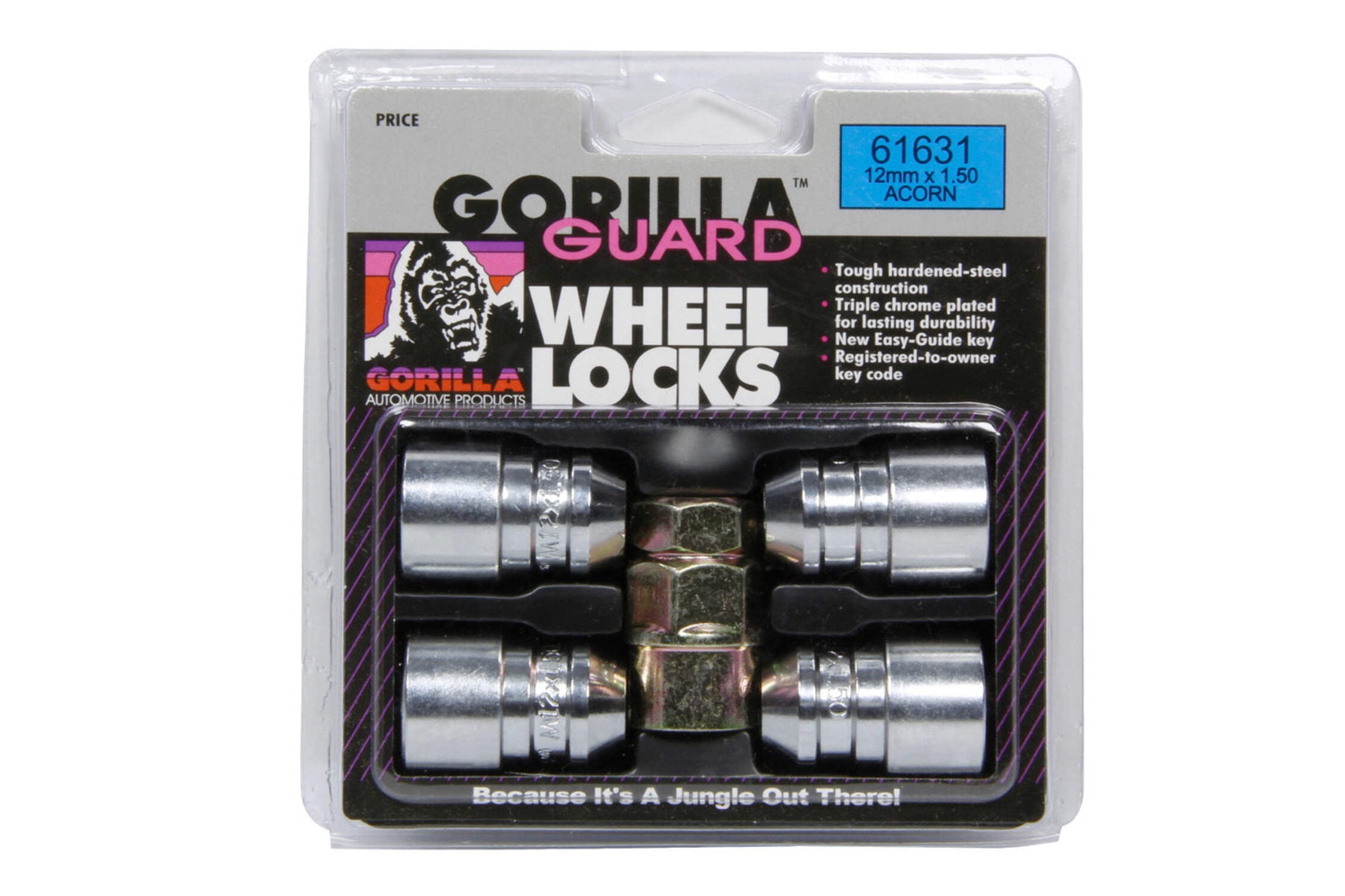 Gorilla Automotive 61631 Acorn Gorilla Guard Locks (12mm x 1.50 Thread ...
