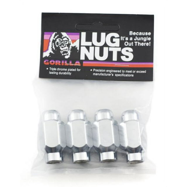 Gorilla Automotive 68187LB E- T/Ultra Long Lug Nuts (1/2" Thread Size ...