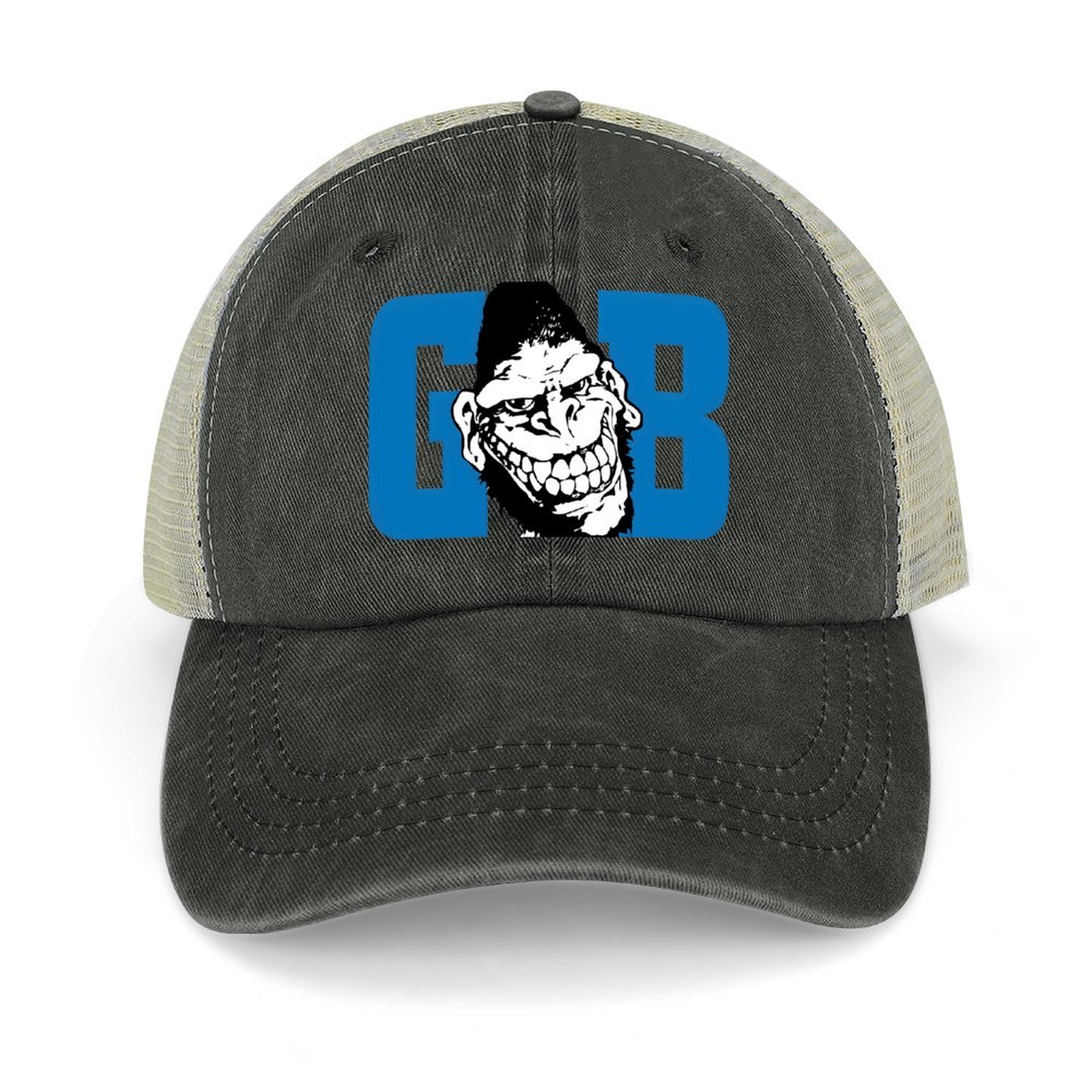 Gorilla Biscuits Zesty Black Hat Adjustable Unisex Denim Baseball Cap ...