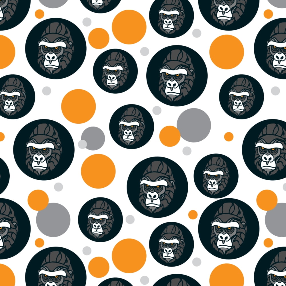 Gorilla Face Premium Gift Wrap Wrapping Paper Roll - Walmart.com