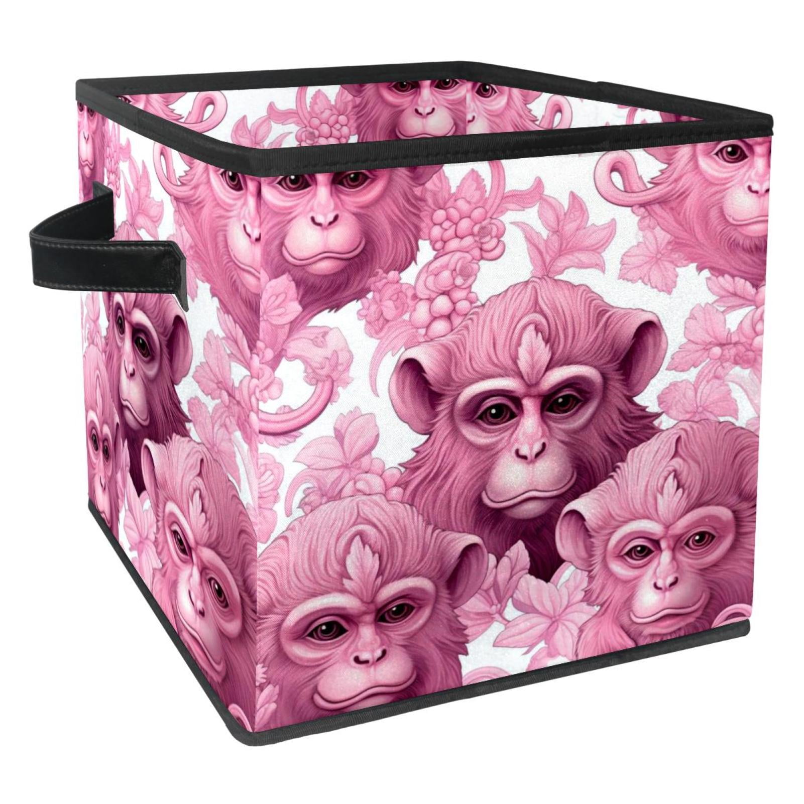 Gorilla Foldable Storage Basket Toy Box Storage Bin with Handle, 10.8 ...