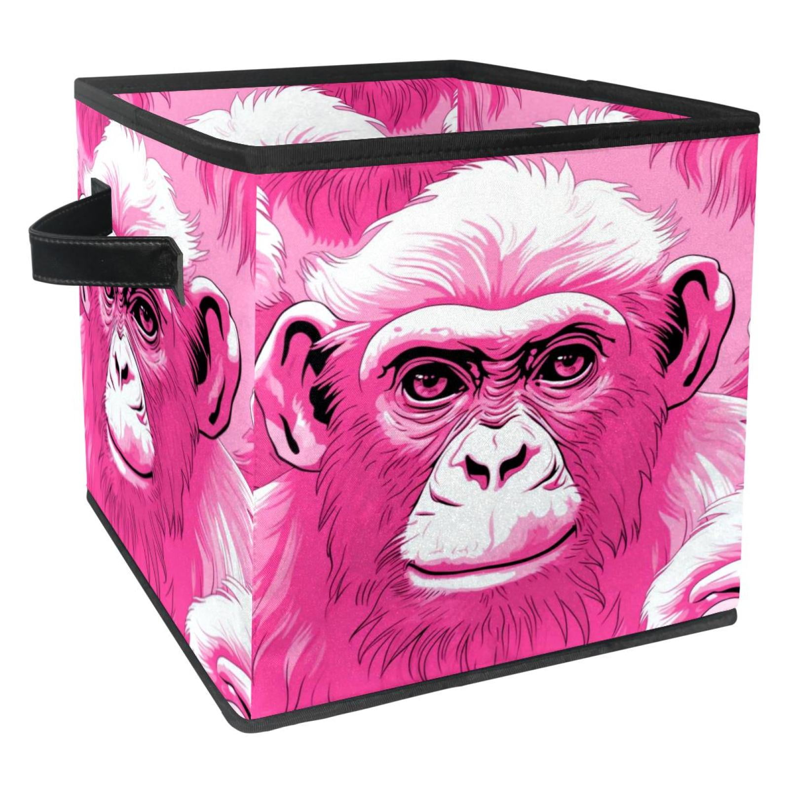 Gorilla Foldable Storage Basket Toy Box Storage Cubes Organizer with ...