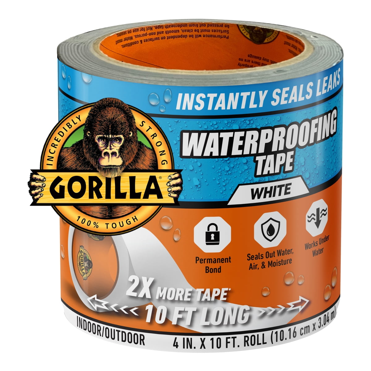 Gorilla Glue White Waterproof Patch and Seal Repair and Sealant Tape ...