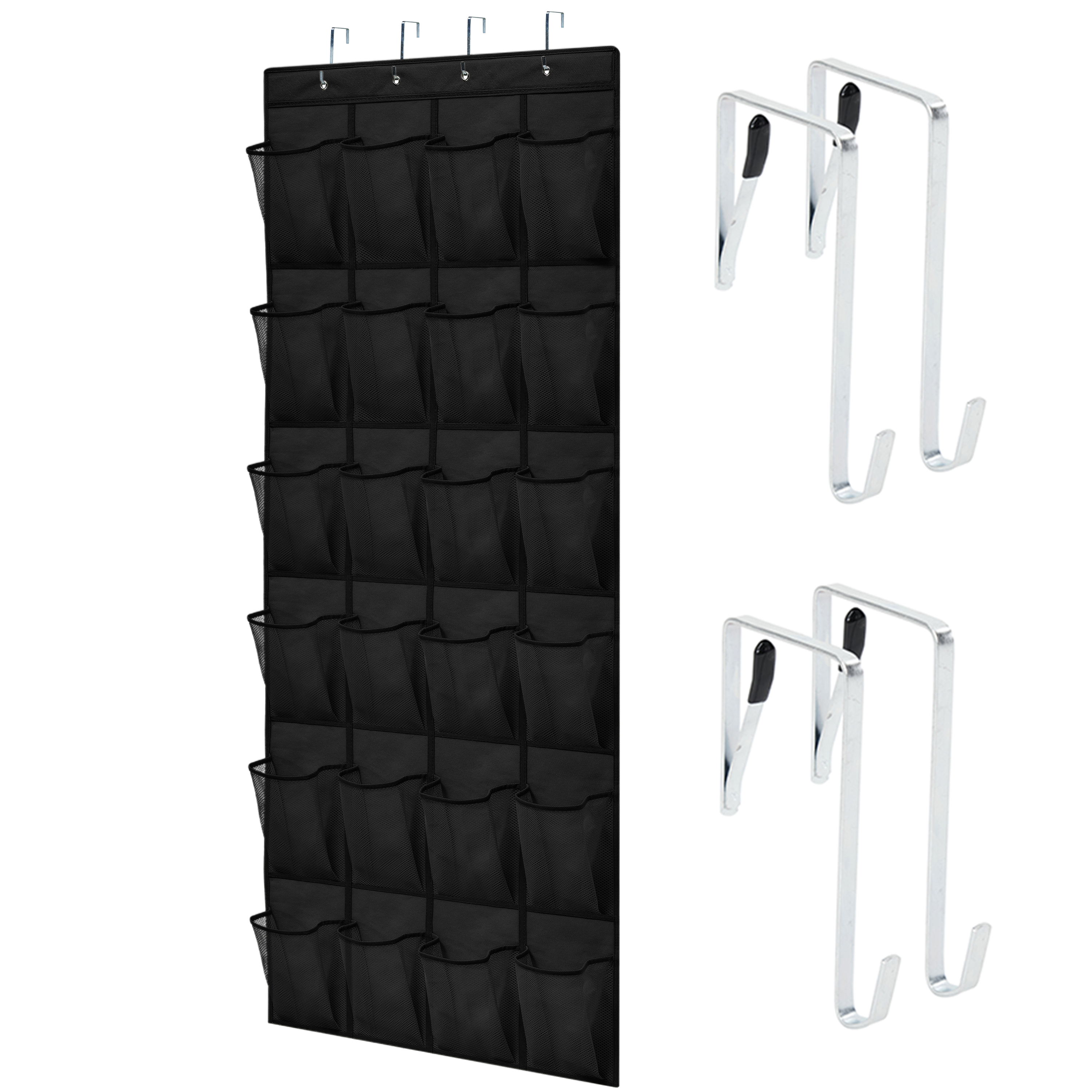 Household Essentials Canvas Collection 20-Pocket Shoe File - Walmart.com