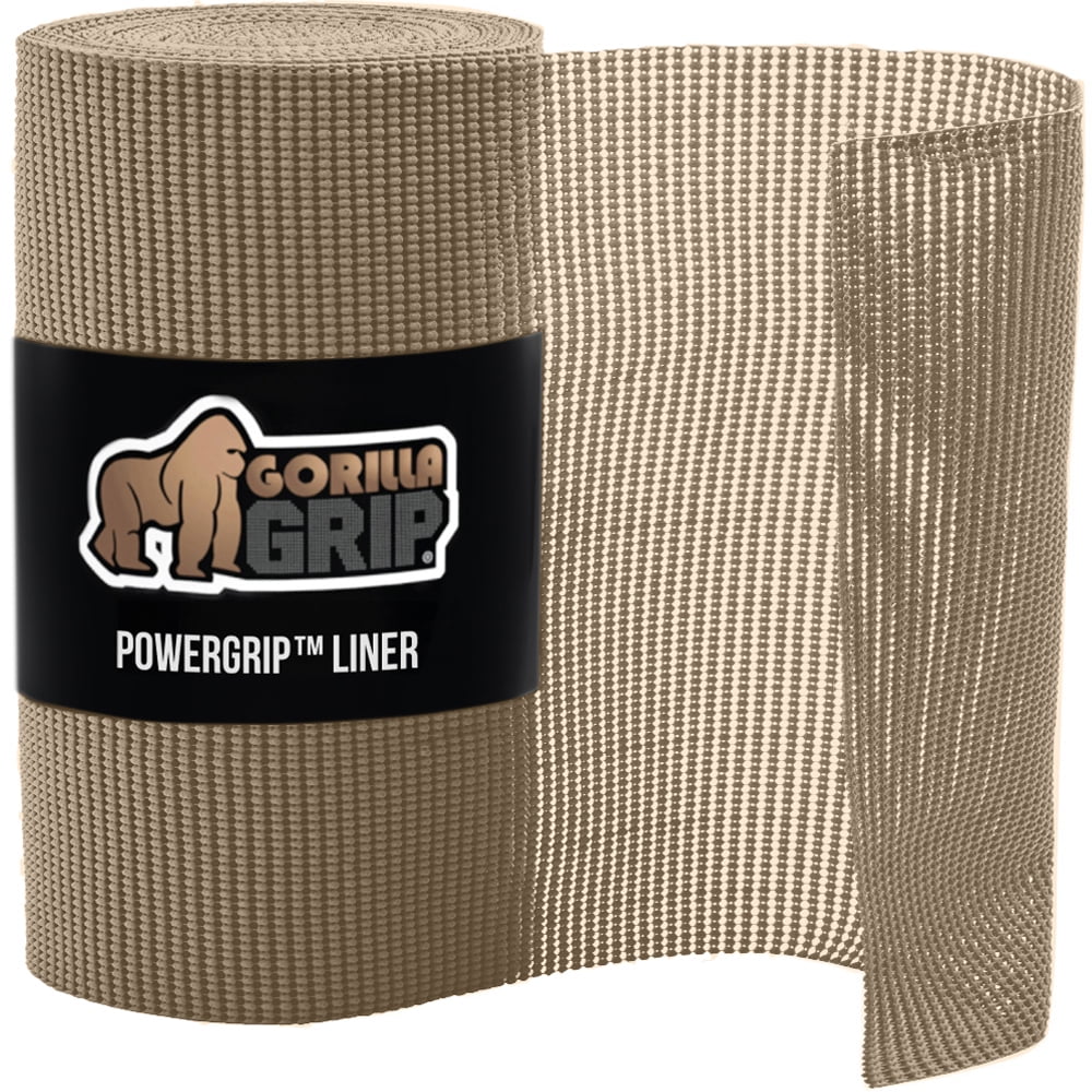 GORILLA GRIP Drawer Shelf Liner, Non-Adhesive Liners for Kitchen Pantry ...