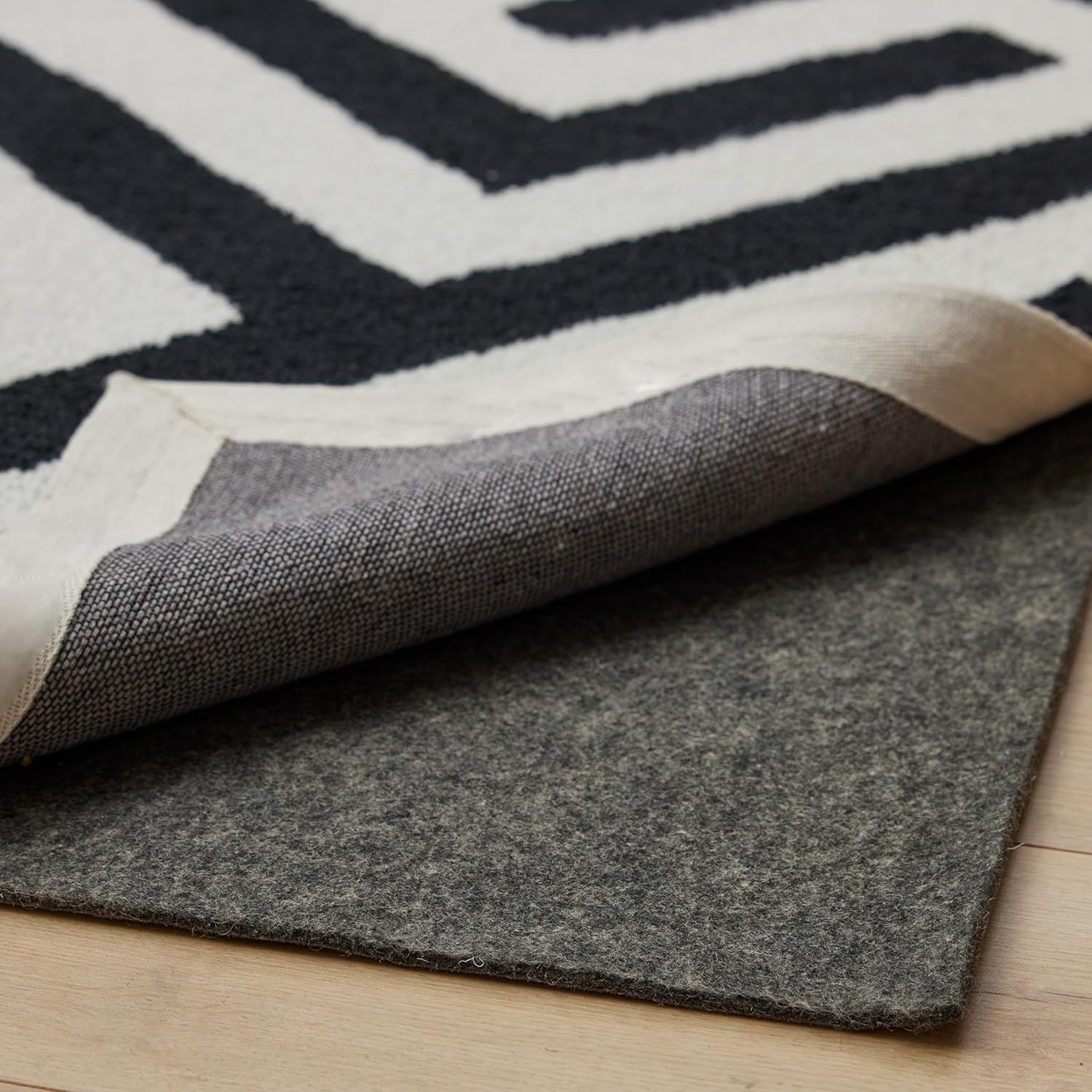 Gorilla Grip Felt and Natural Rubber Stay in Place Slip Resistant Rug ...