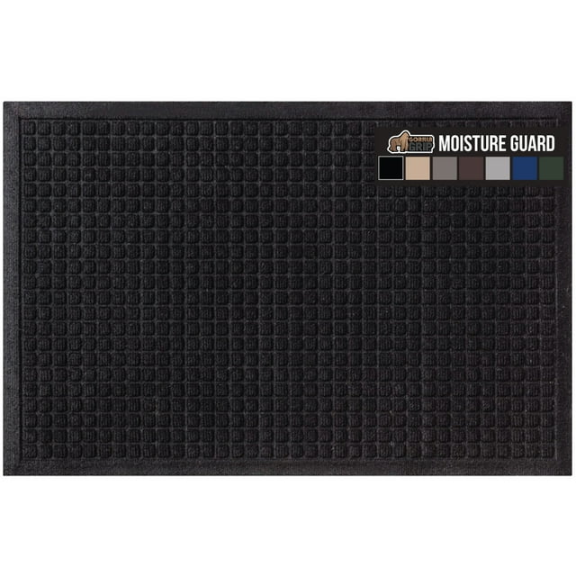Free Shipping! Gorilla Grip Moisture Guard Doormat, Indoor Outdoor ...