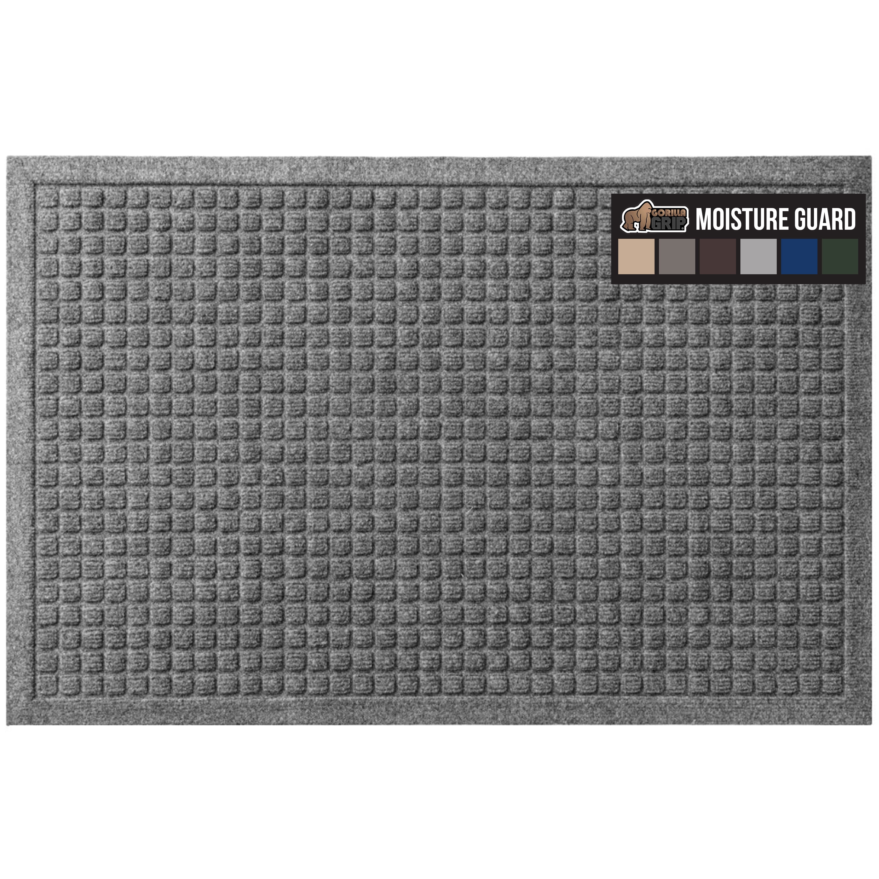 Free Shipping! Gorilla Grip Moisture Guard Doormat, Indoor Outdoor ...