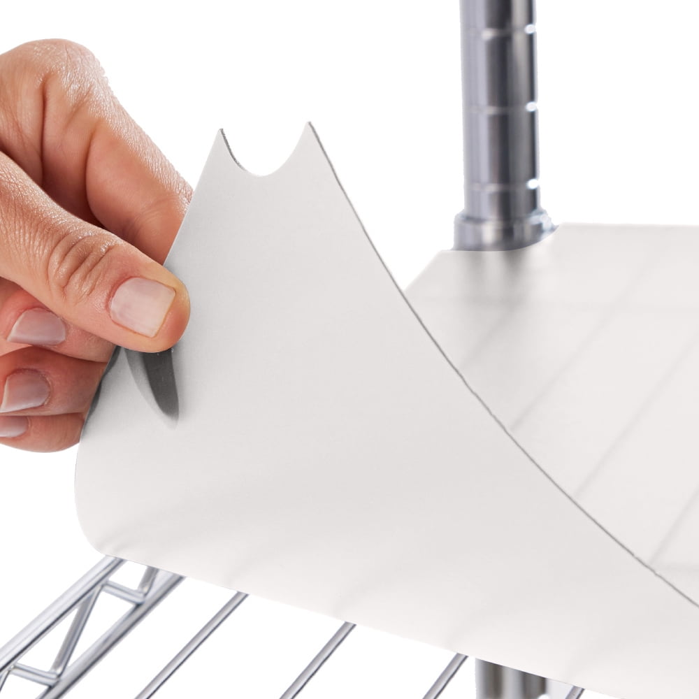 Gorilla Grip Wire Shelf Liner, Set of 5 Waterproof Shelving Liners ...