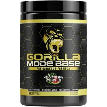 Gorilla Mind Pre Workout - Massive Pumps Laser Focus Energy Power - L ...
