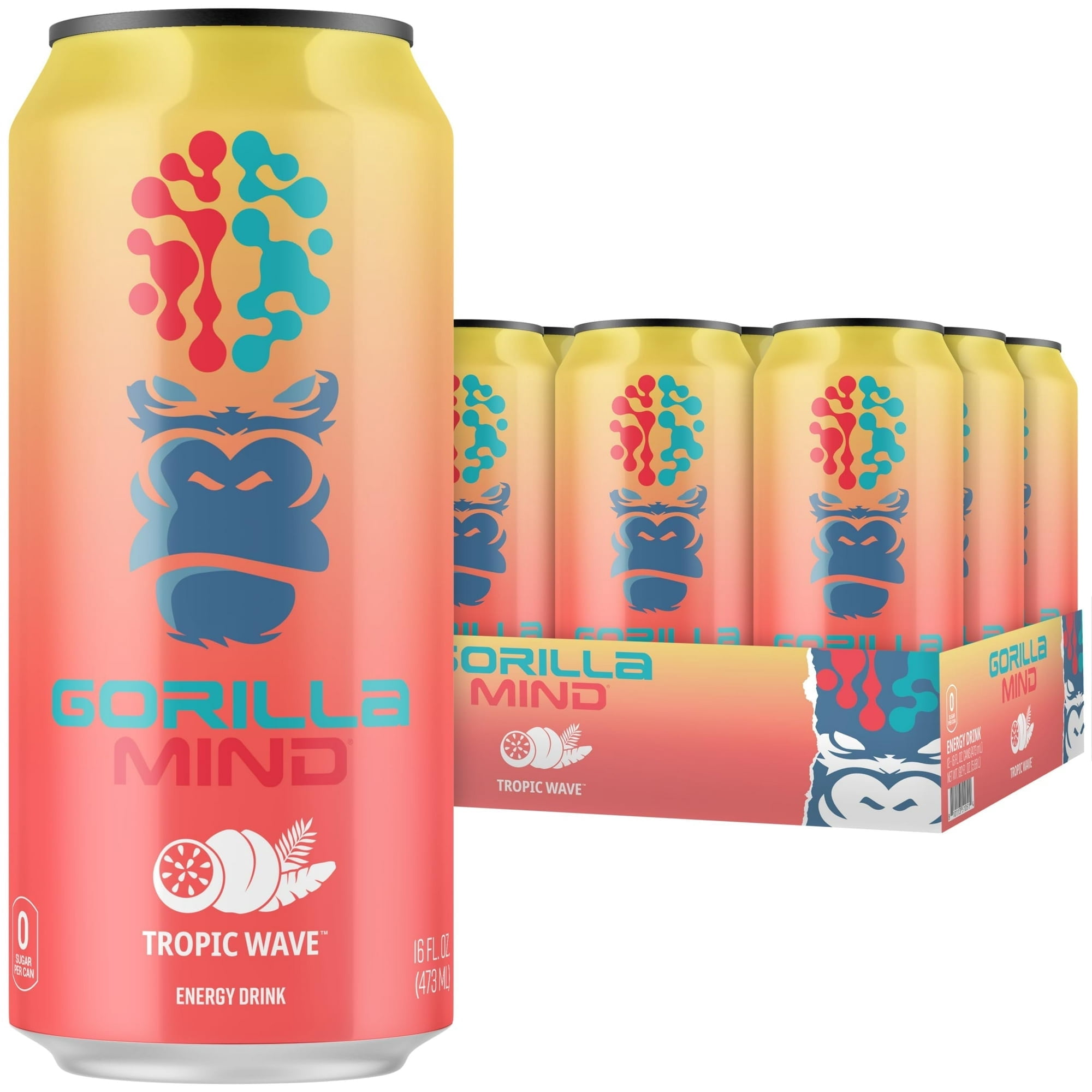 Gorilla Mind Energy Drink | Unmatched Energy · Amplified Focus | N ...