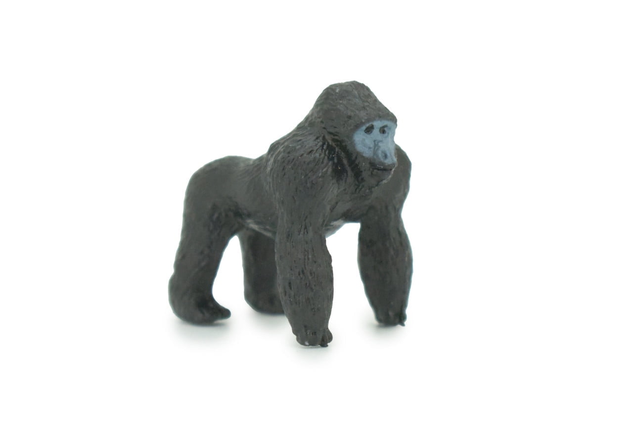 Gorilla, Mountain Gorilla, Hand Painted, Educational, Rubber Primate ...