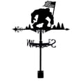 Gorilla Ornament Weathercock Wind Vane Weathervanes Metal Weather Vane ...