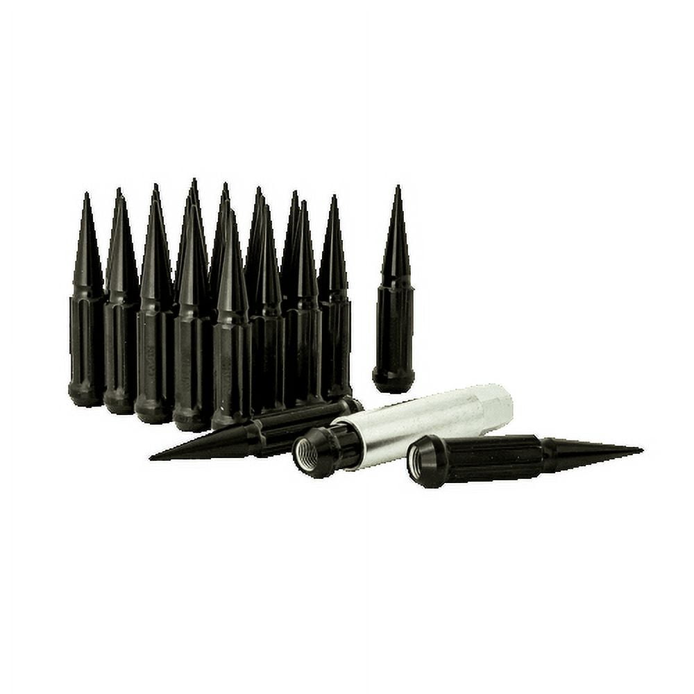 Gorilla SPK6-14150B 6 Lug 14X1.5 Spike Lug Install Kit Black - Walmart.com