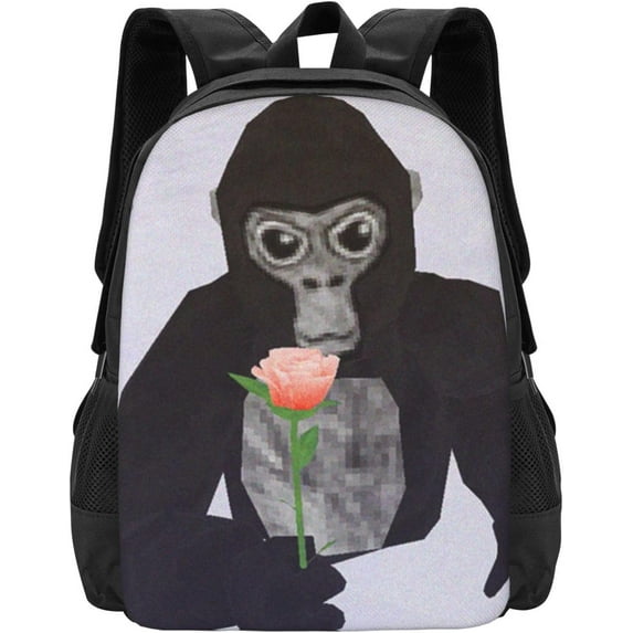 Gorilla Tag 3D Print Backpack Cartoon Monkey Backpack Lightweight ...