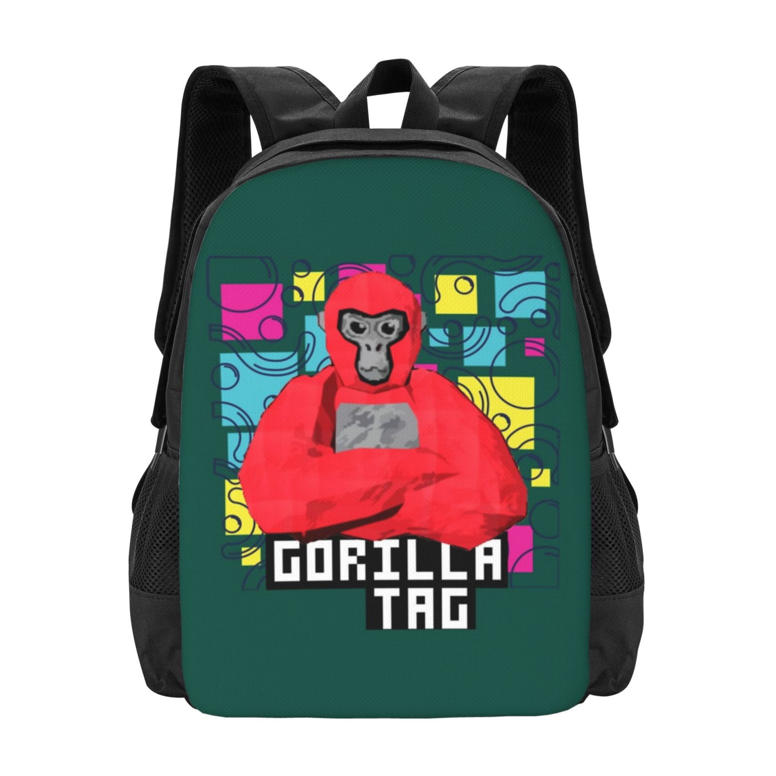 Gorilla Tag Backpack 3D Printed Gorilla Tag Monkey Backpack Novelty ...