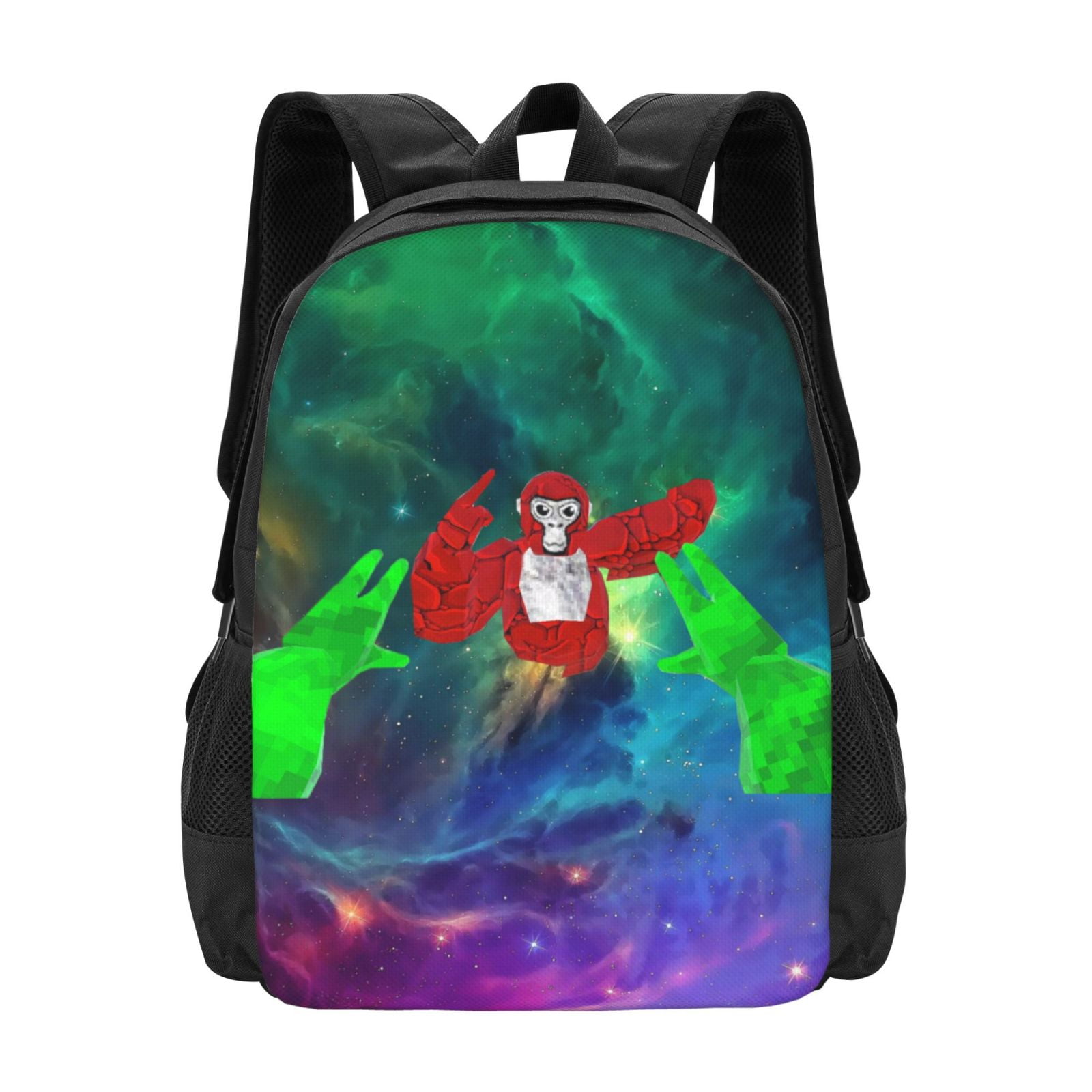 Gorilla Tag Backpack, 3D Printed School Backpack, Waterproof ...