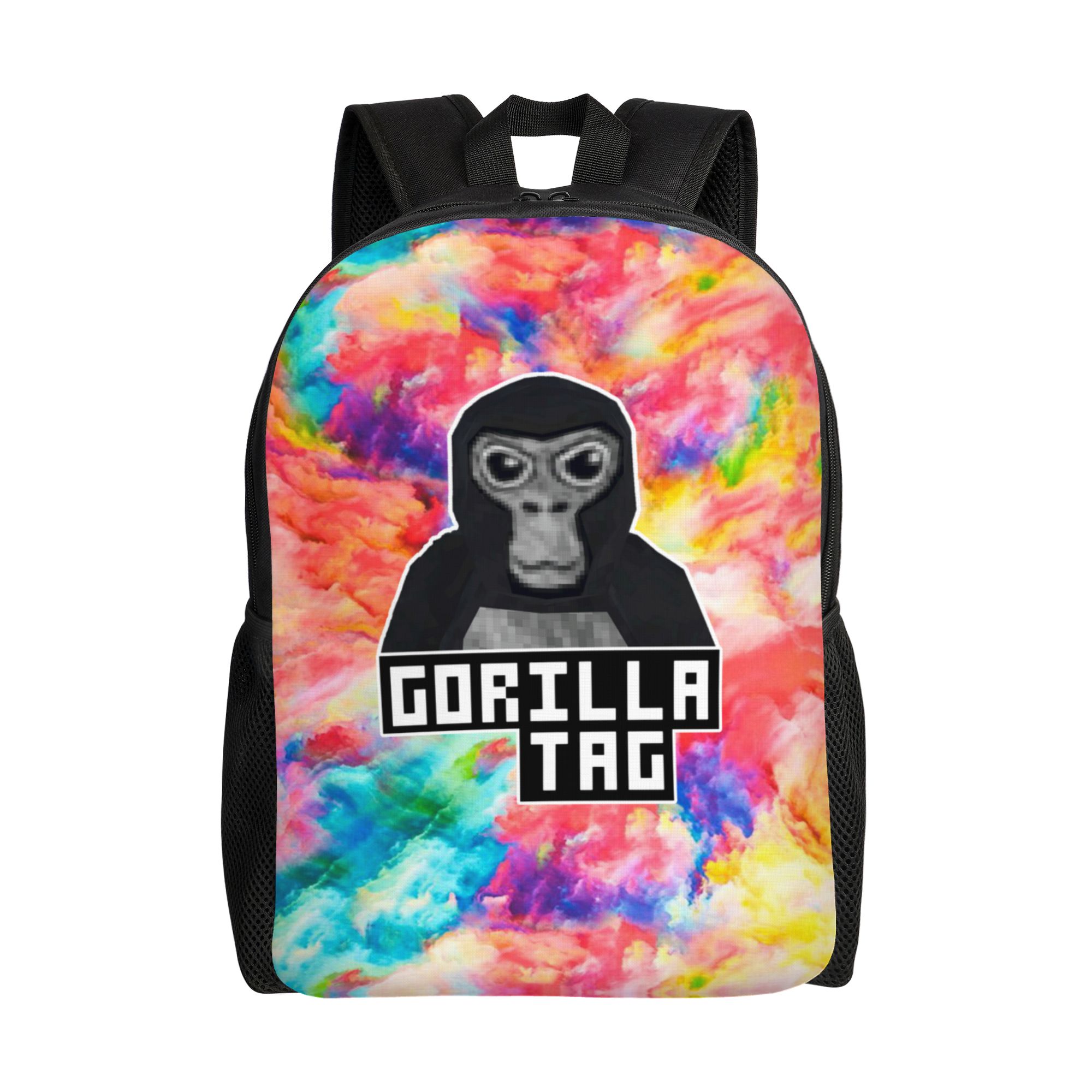 Gorilla Tag Backpack for Adult Kids, Simple Lightweight Casual Backpack ...