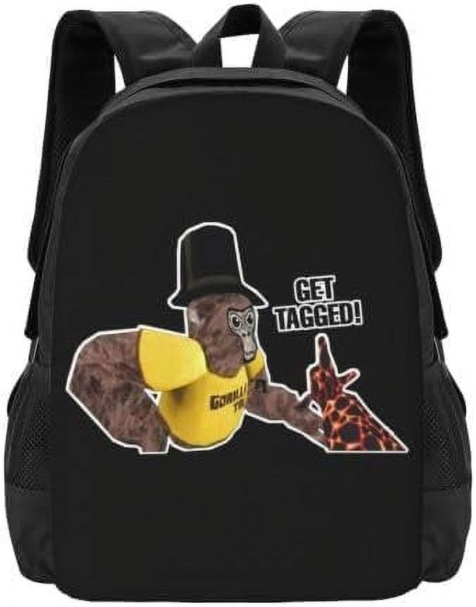 Gorilla Tag Backpack Cartoon Funny Monkey backpack Cute Backpacks ...