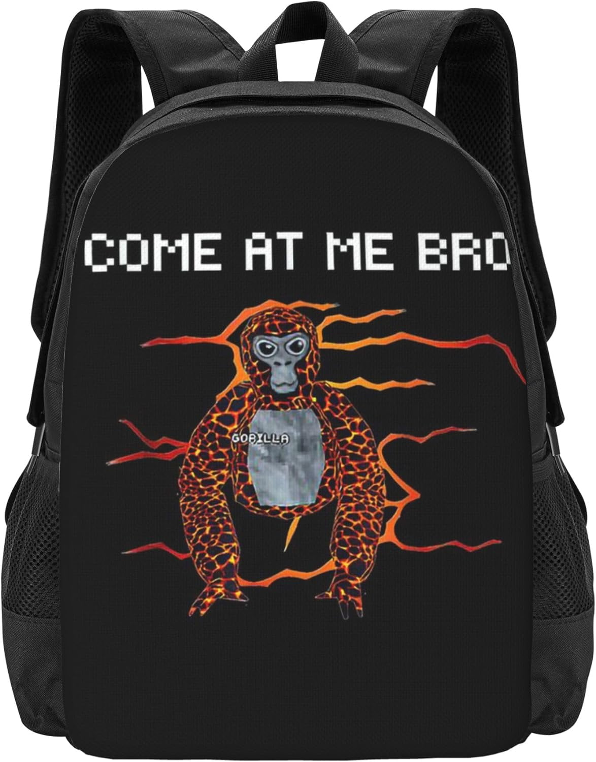 Gorilla Tag Backpack Cartoon Funny Monkey backpack Cute Backpacks ...