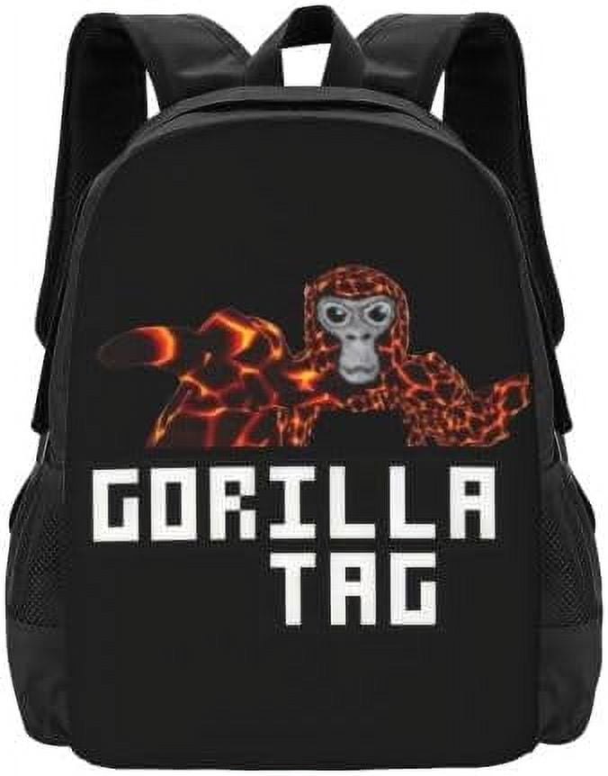 Gorilla Tag Backpack Cartoon Funny Monkey backpack Cute Backpacks ...
