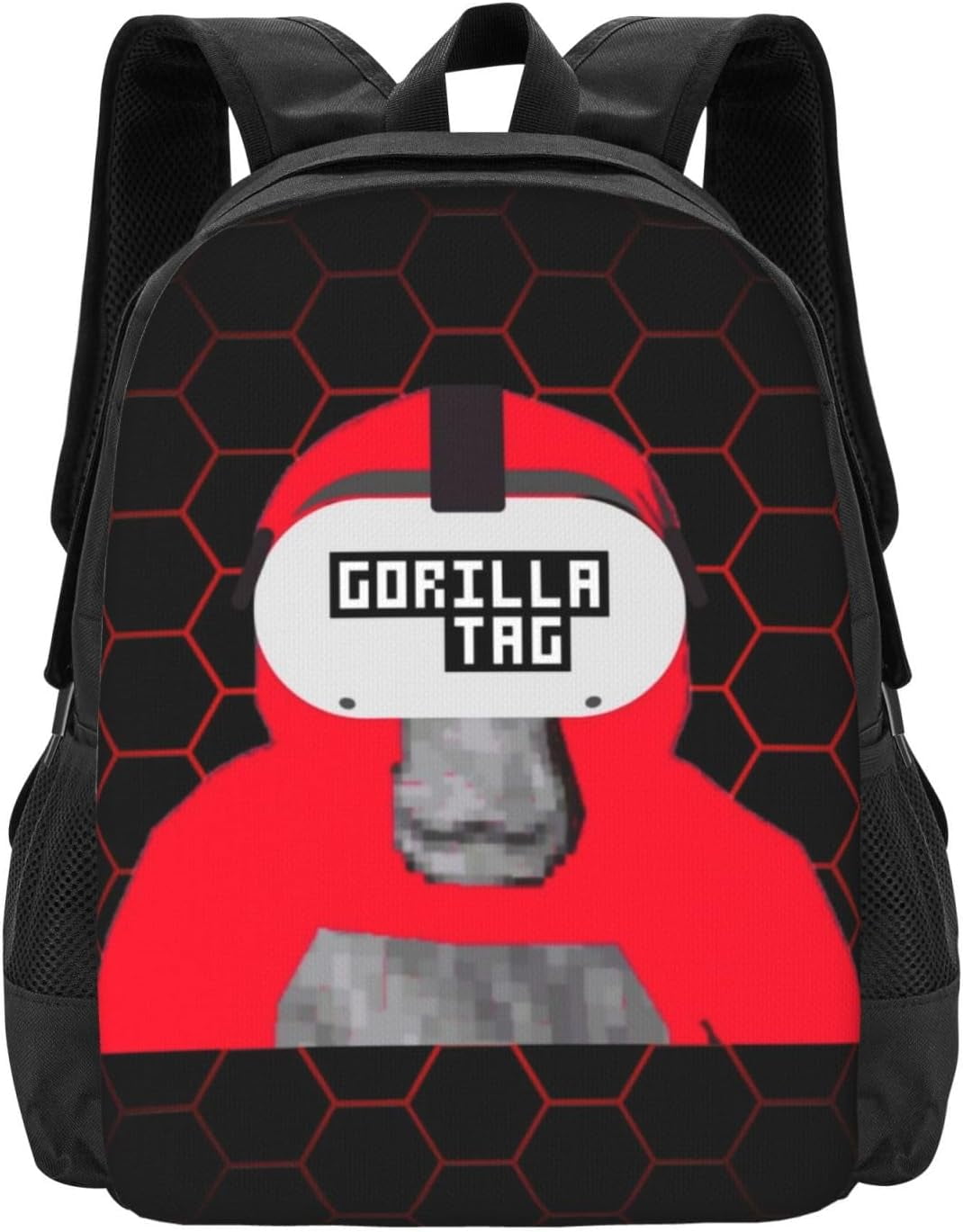 Gorilla Tag Backpack Cartoon Game Backpack Lightweight Durable Travel Backpack Laptop Backpack ...