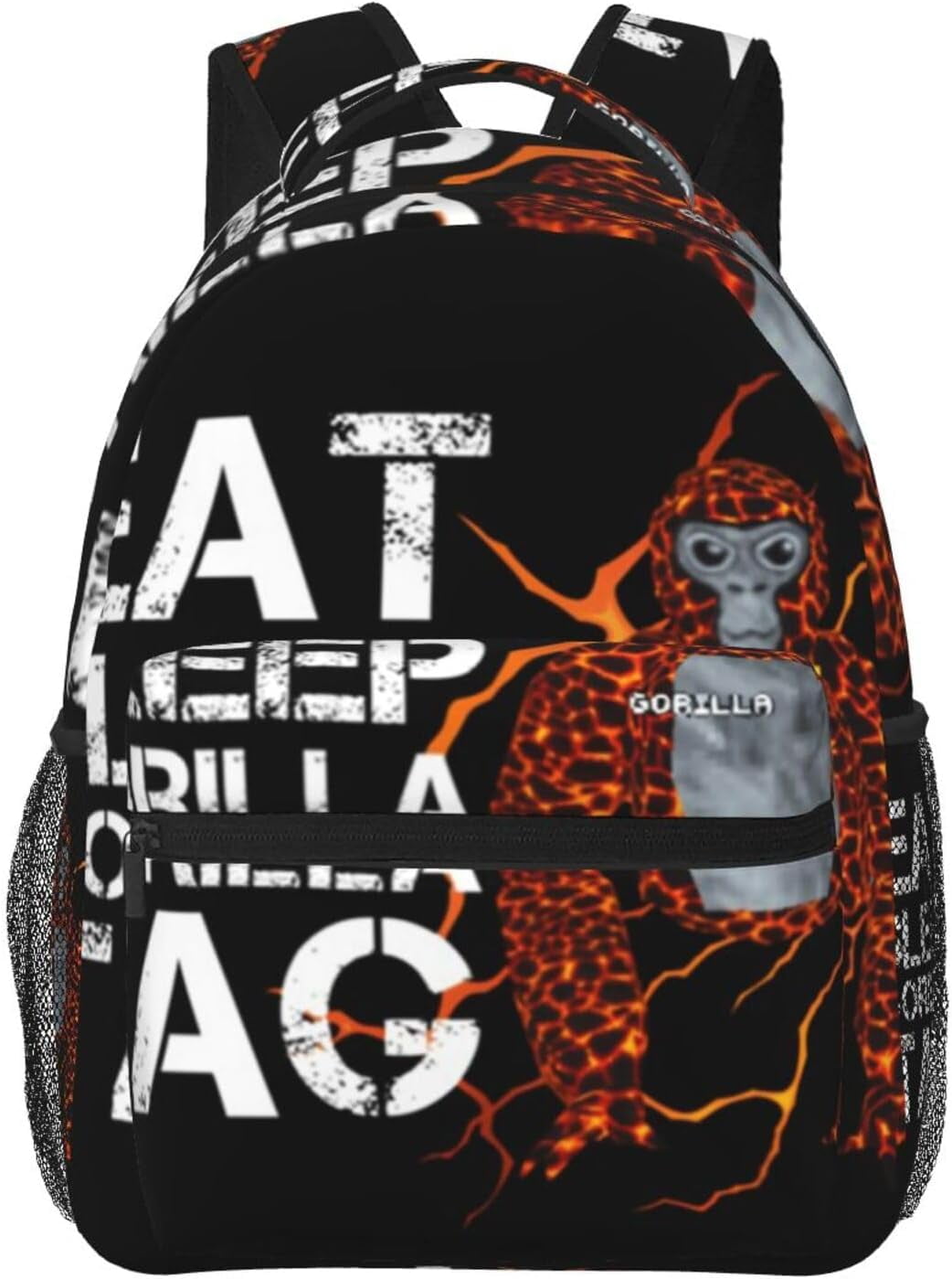 Gorilla Tag Backpack Cartoon Monkey Backpack Game Backpack Casual ...