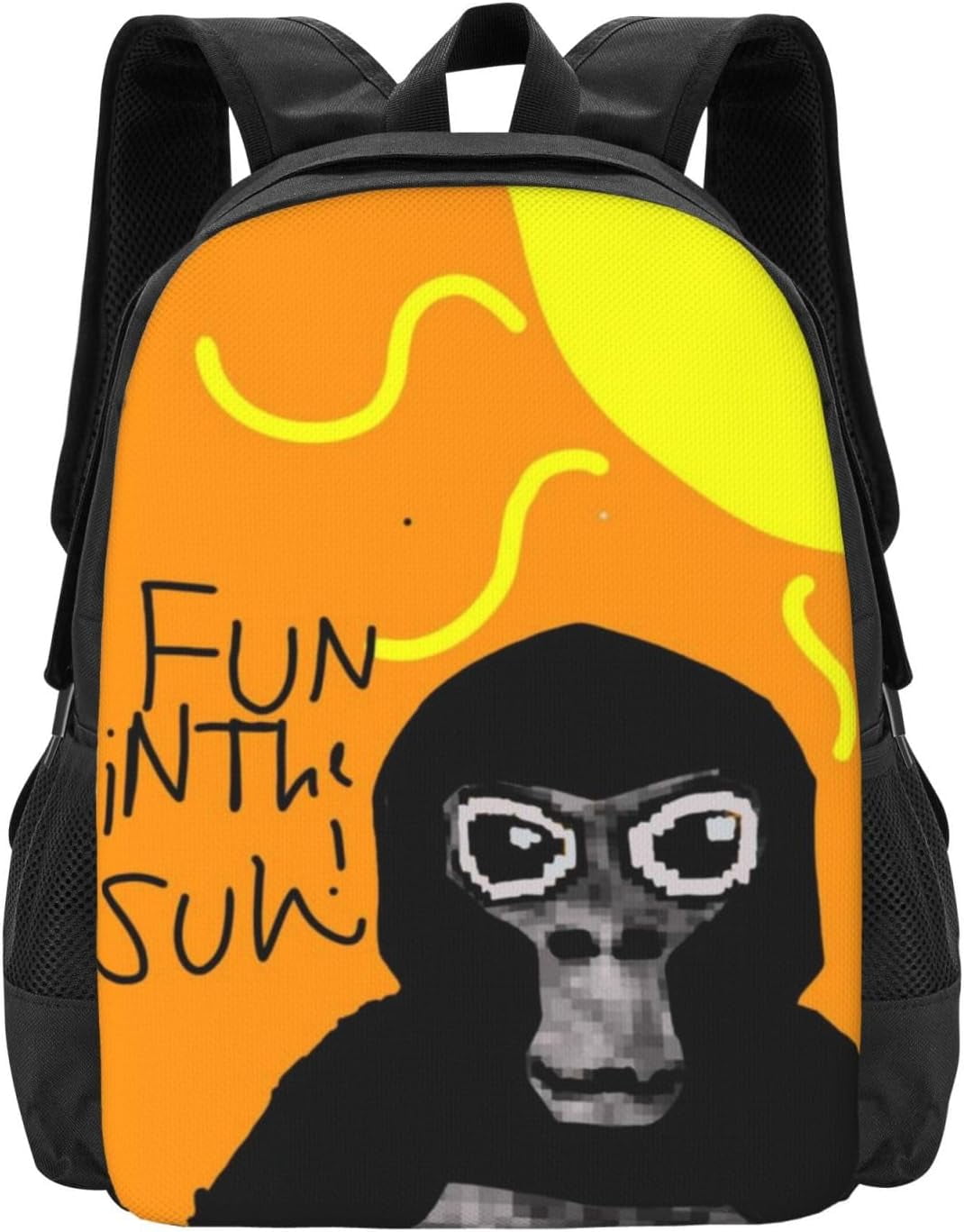 Gorilla Tag Backpack Game Backpack Casual Travel Laptop Large Capacity ...