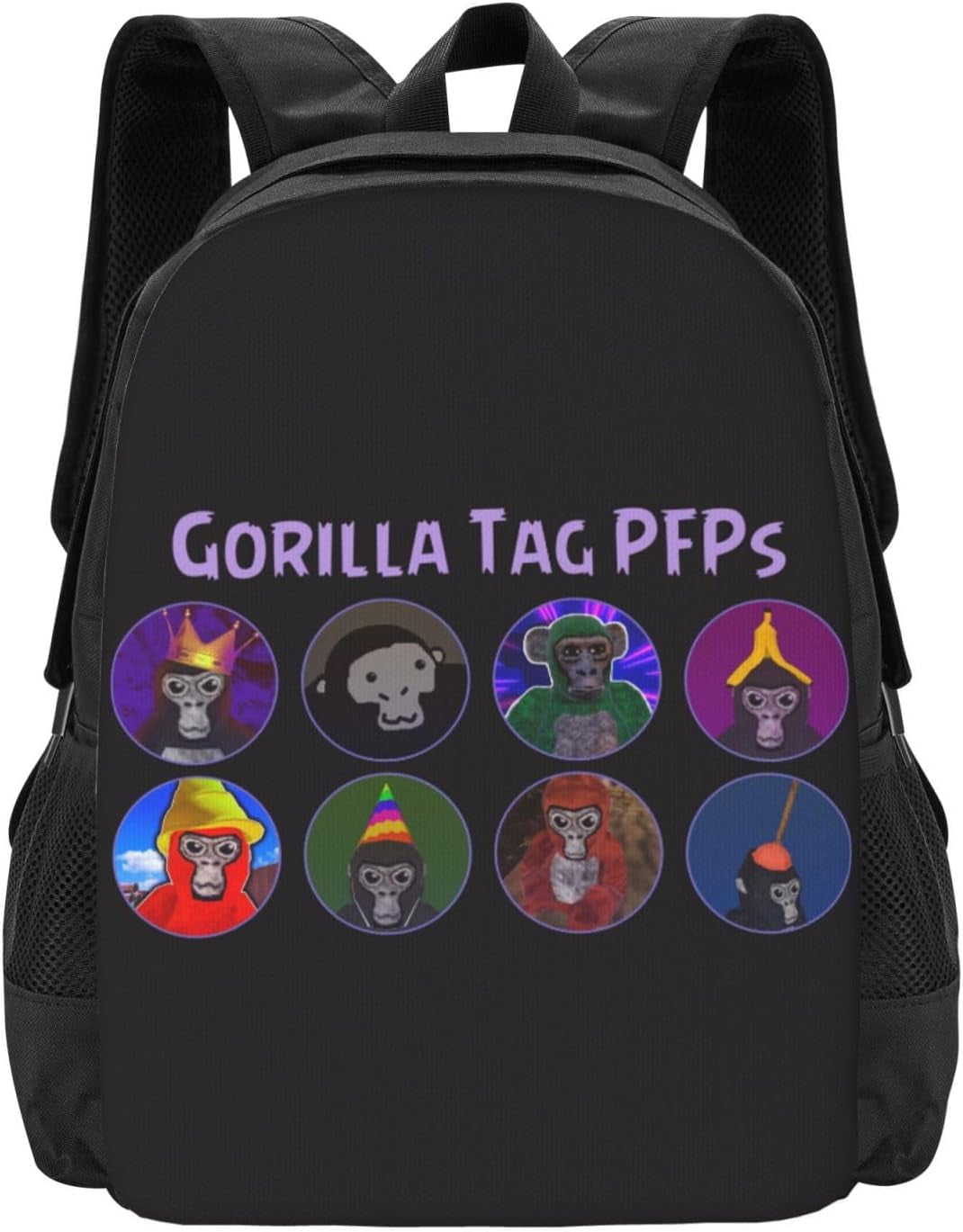 Gorilla Tag Backpack Game Backpack Casual Travel Laptop Large Capacity ...