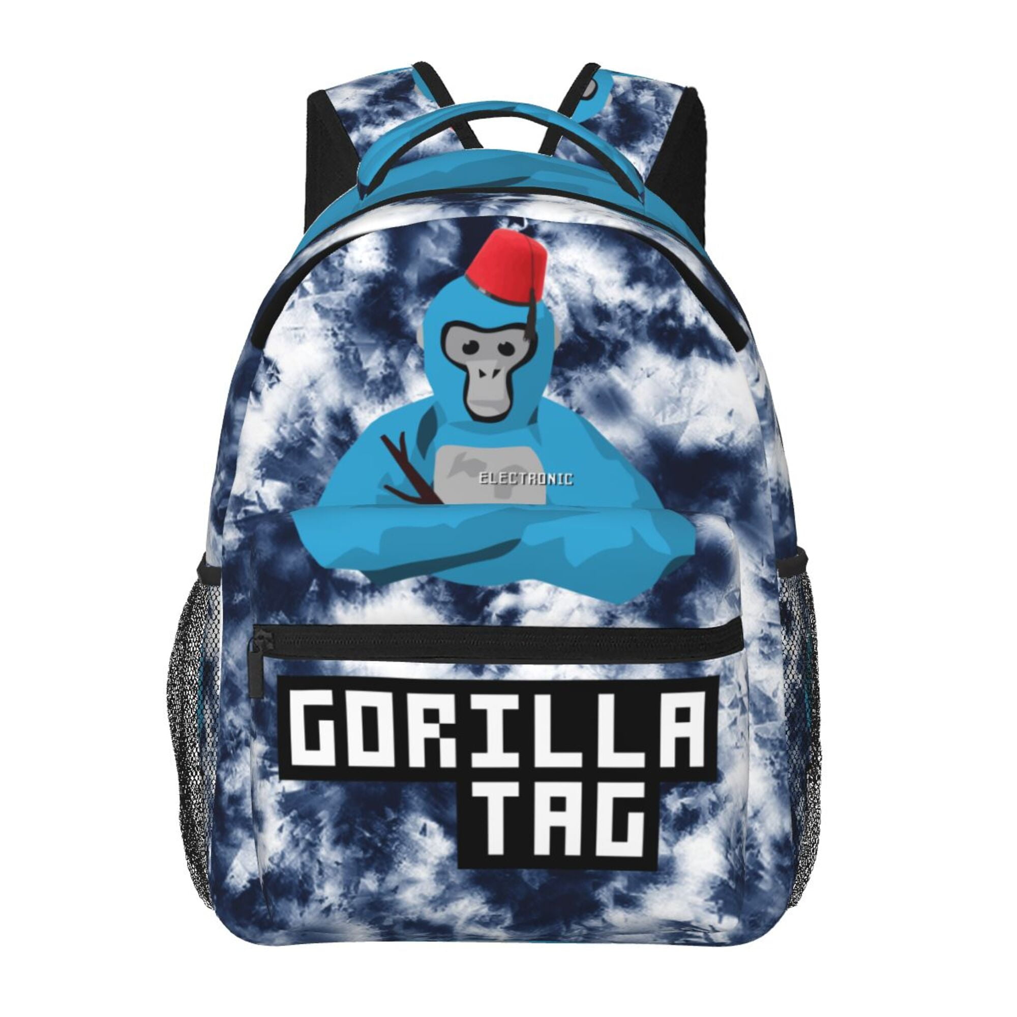 Gorilla Tag Backpack, Lightweight Shool Book Bag, Multifunction Durable ...