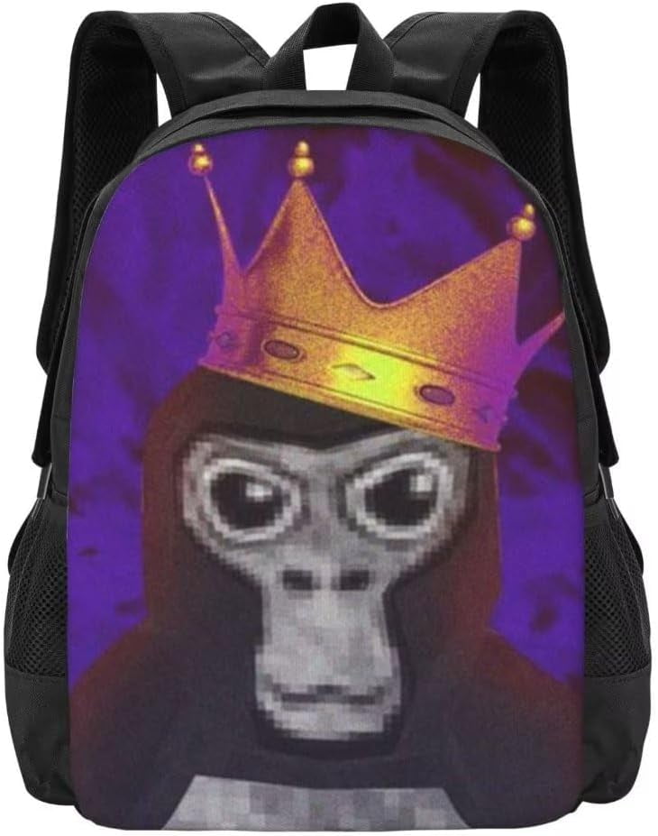 Gorilla Tag Backpack Monkey Backpack Lightweight Large Capacity Travel ...