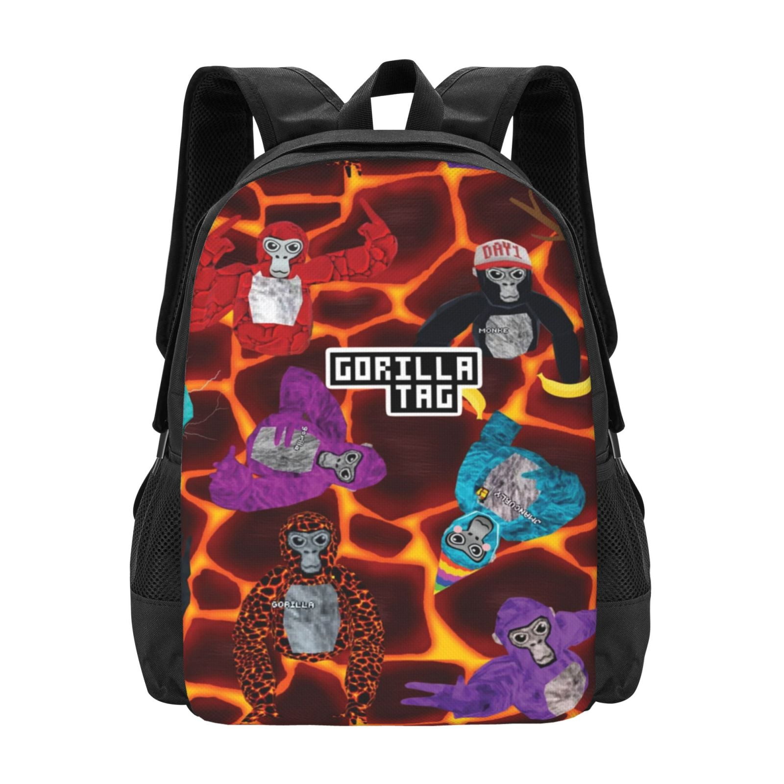 Gorilla Tag Backpack Printed Travel Backpack For Daily Work Sport ...