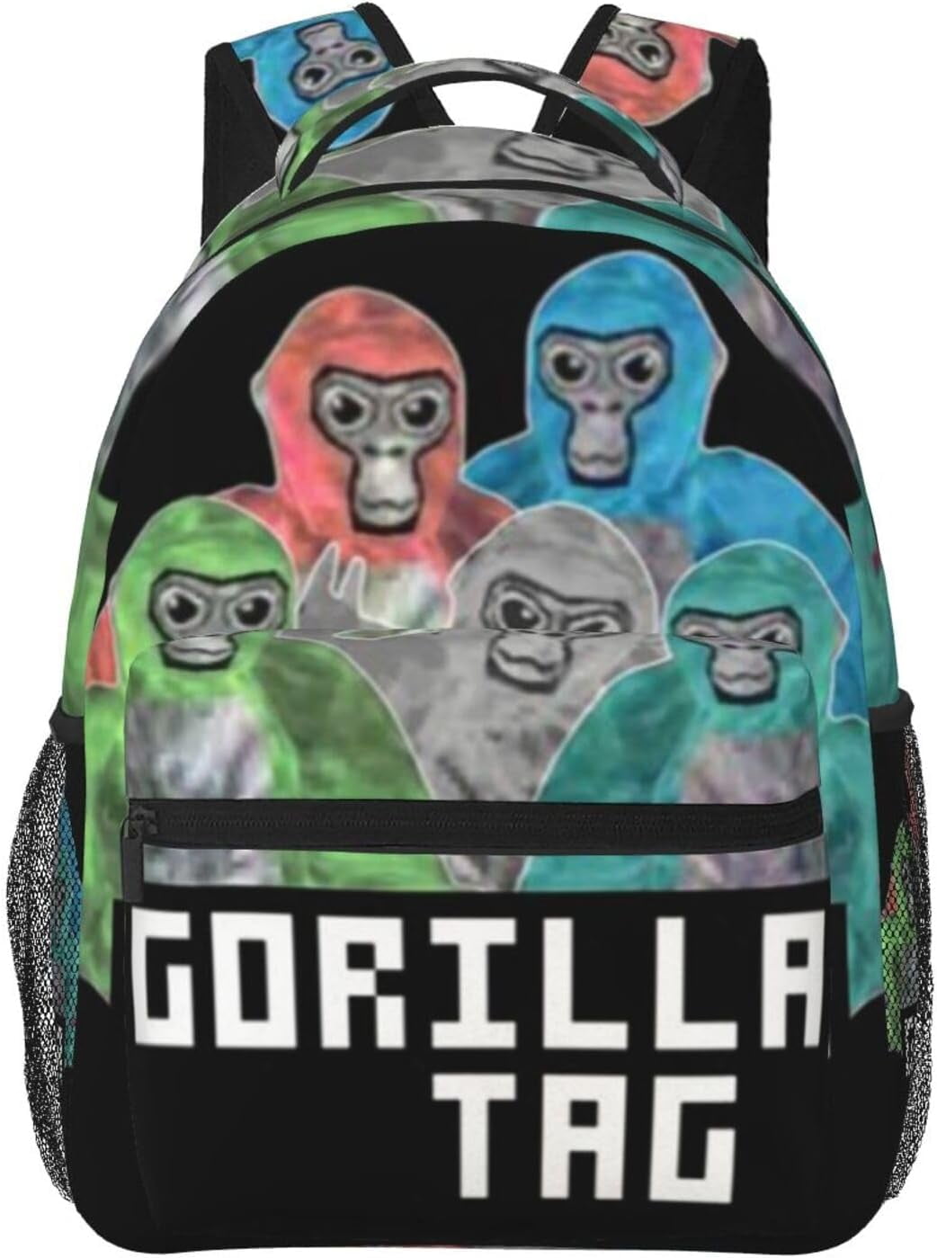 Gorilla Tag Backpack VR Game Monkey Backpack Lightweight Casual Travel ...