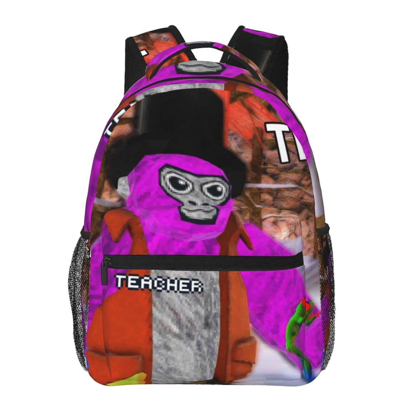 Gorilla Tag Backpack VR Game Monkey Backpack Lightweight Casual Travel ...