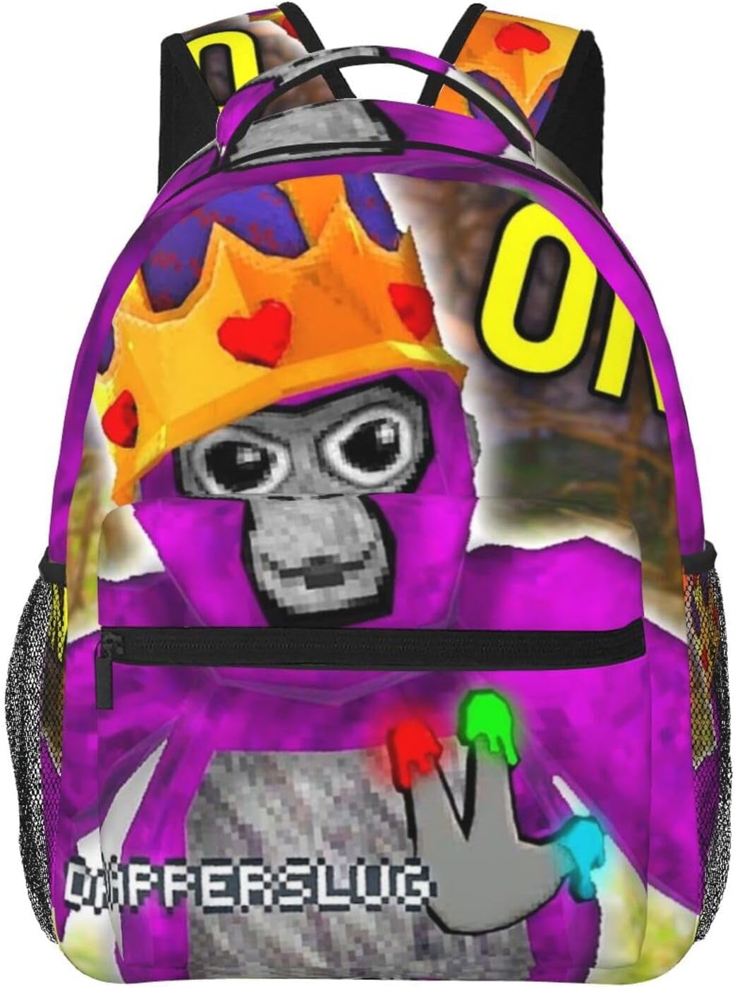 Gorilla Tag Backpack VR Game Monkey Backpack Lightweight Casual Travel ...