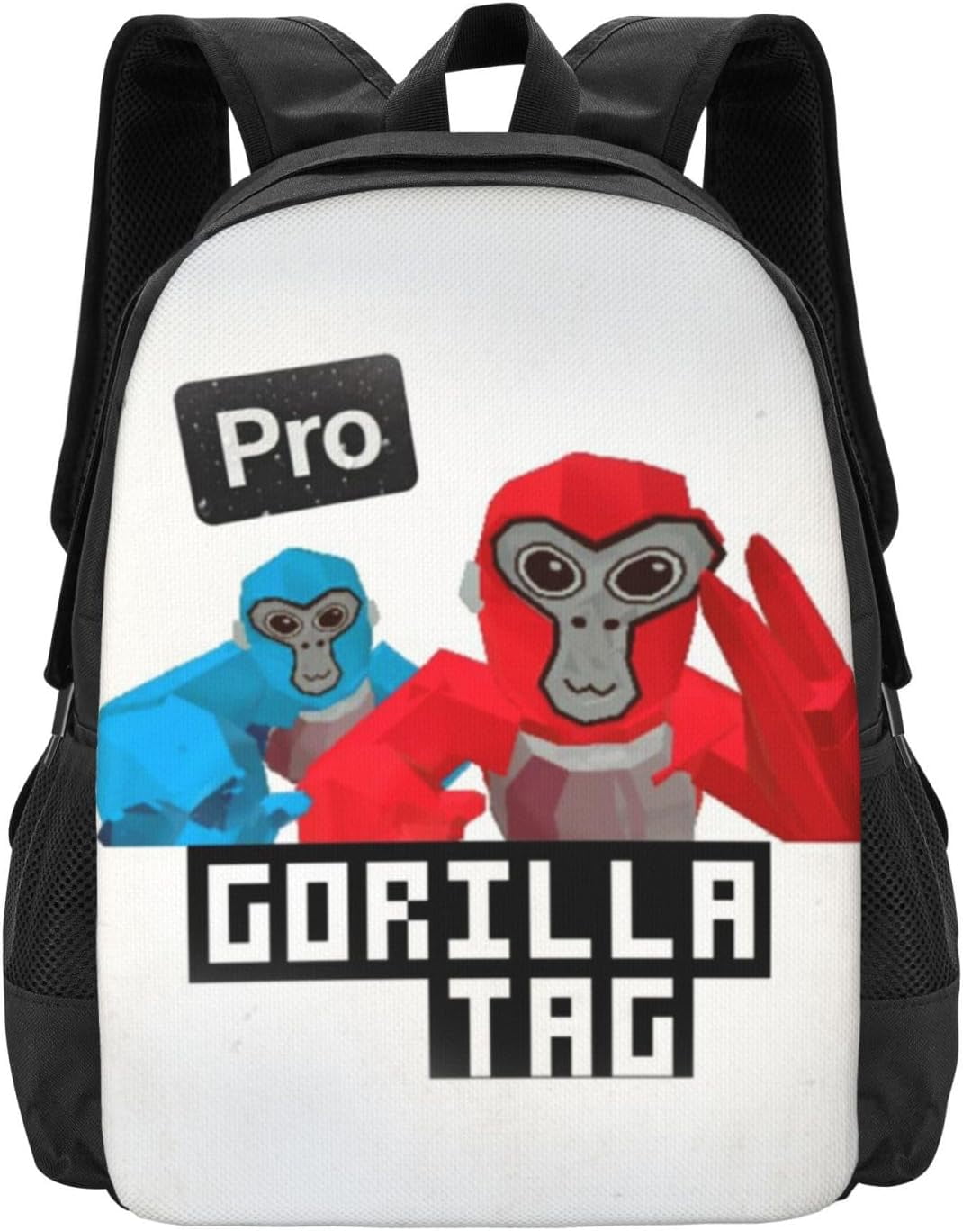 Gorilla Tag Backpacks Game VR Monkey Backpack Casual Durable Travel Daypack Lightweight Large ...