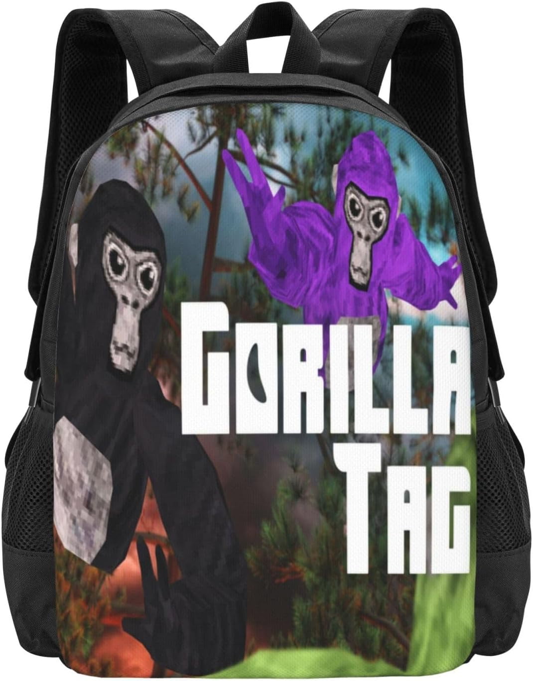 Gorilla Tag Backpacks Novelty Game Backpack Casual Backpack Lightweight ...