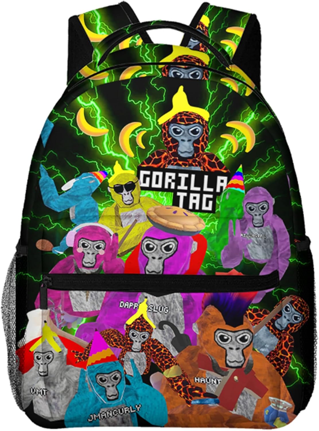 Gorilla Tag Gorill Backpack Boy 3D Printing Gorilla Backpack Cute ...