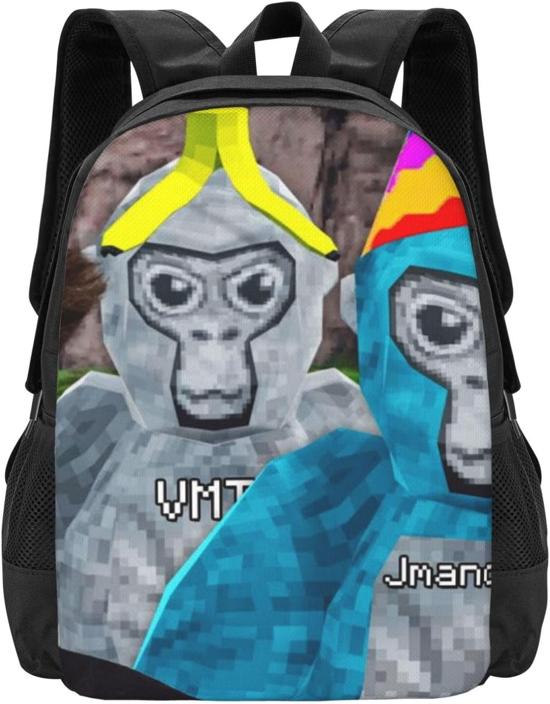Gorilla Tag Monkey Backpack Cartoon Game Backpack Novelty Casual Travel ...