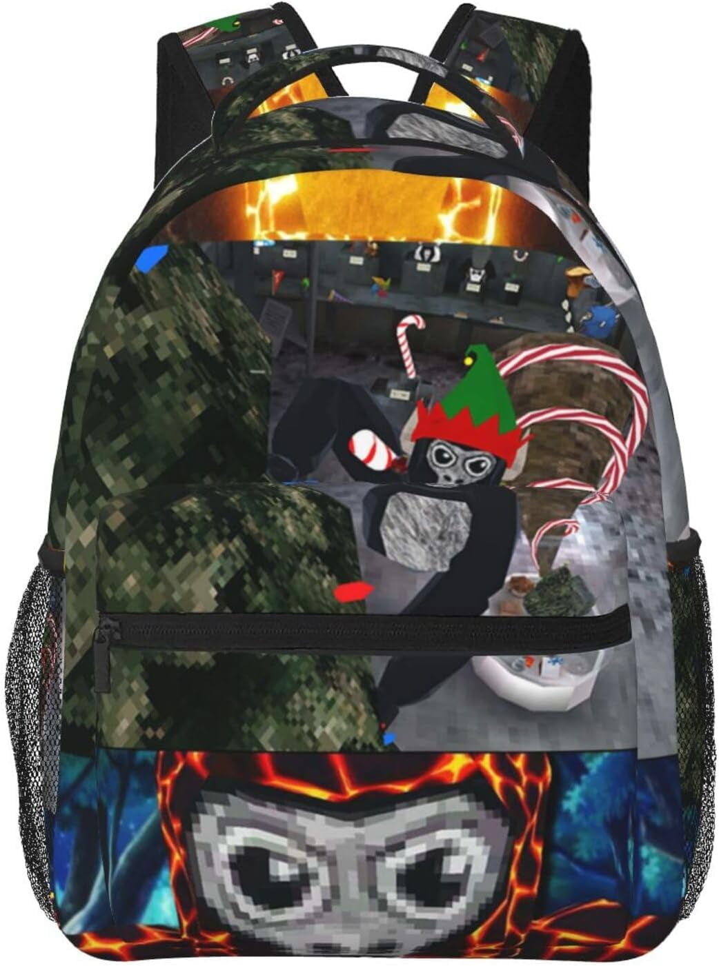 Gorilla Tag Monkey Backpack Game Backpack Casual Travel Backpack ...